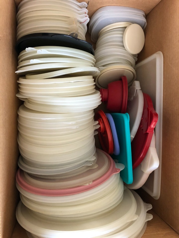 Tupperware Replacement Lids - Many Sizes, Colors - You Choose! Volume ...