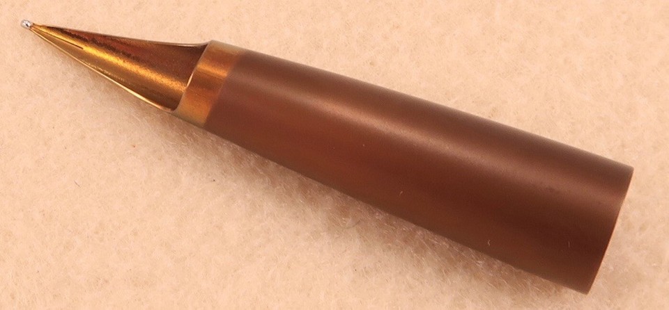 NOS Mint Parker Falcon 50 Fountain Pen Shell, Matte Brown, Appears Fine ...
