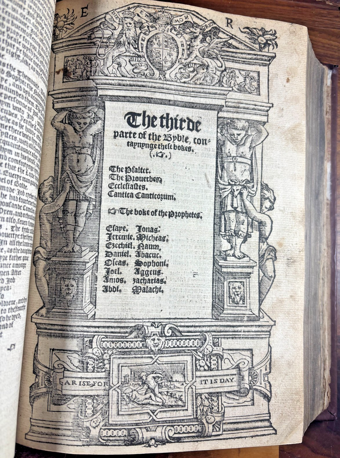 Tyndale Bible 1551 Small Folio OT, Apocrypha, NT Wood Cut Engravings ...