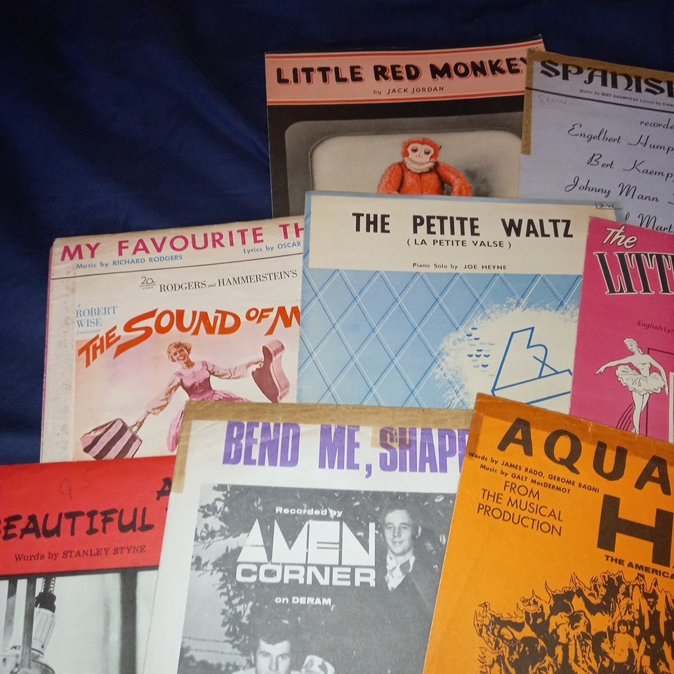 JOB LOT VINTAGE SHEET MUSIC...... | eBay UK