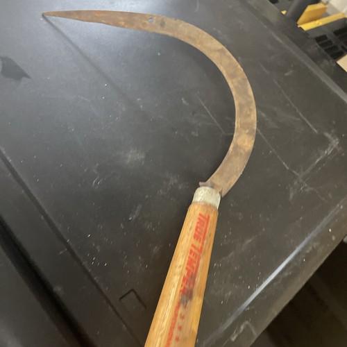 Vintage True Temper No. 15!Hand Sickle Scythe Grass Hook Trimmer Great ...