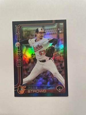 2025 Topps Update Black Border - #US146 Kade Strowd (RC) Orioles -- 03/ ...