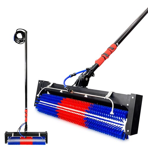 ZNZHNSI Solar Panel Cleaning Rotary Brush, Water-Fed System, AC/DC ...