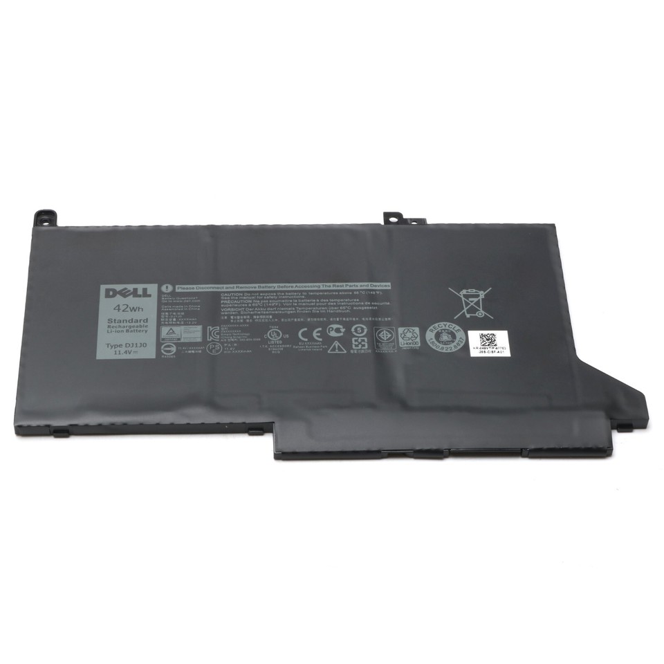 Genuine DJ1J0 Battery For Dell Latitude 13 E7380 E7390 14 7480 7490 ...