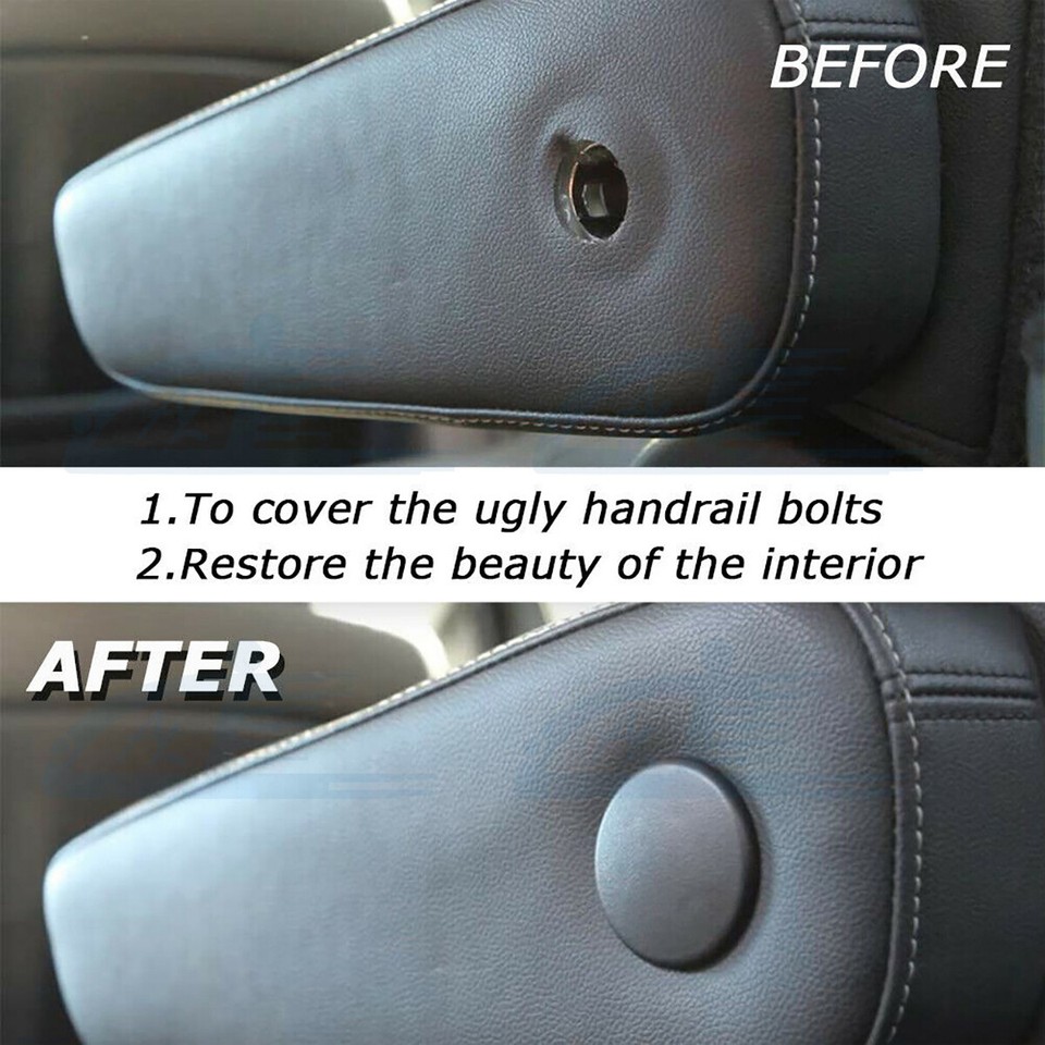 2x REAR ARM REST SEAT BOLT CAP BLACK for CHEVROLET TAHOE YUKON 84099678 ...