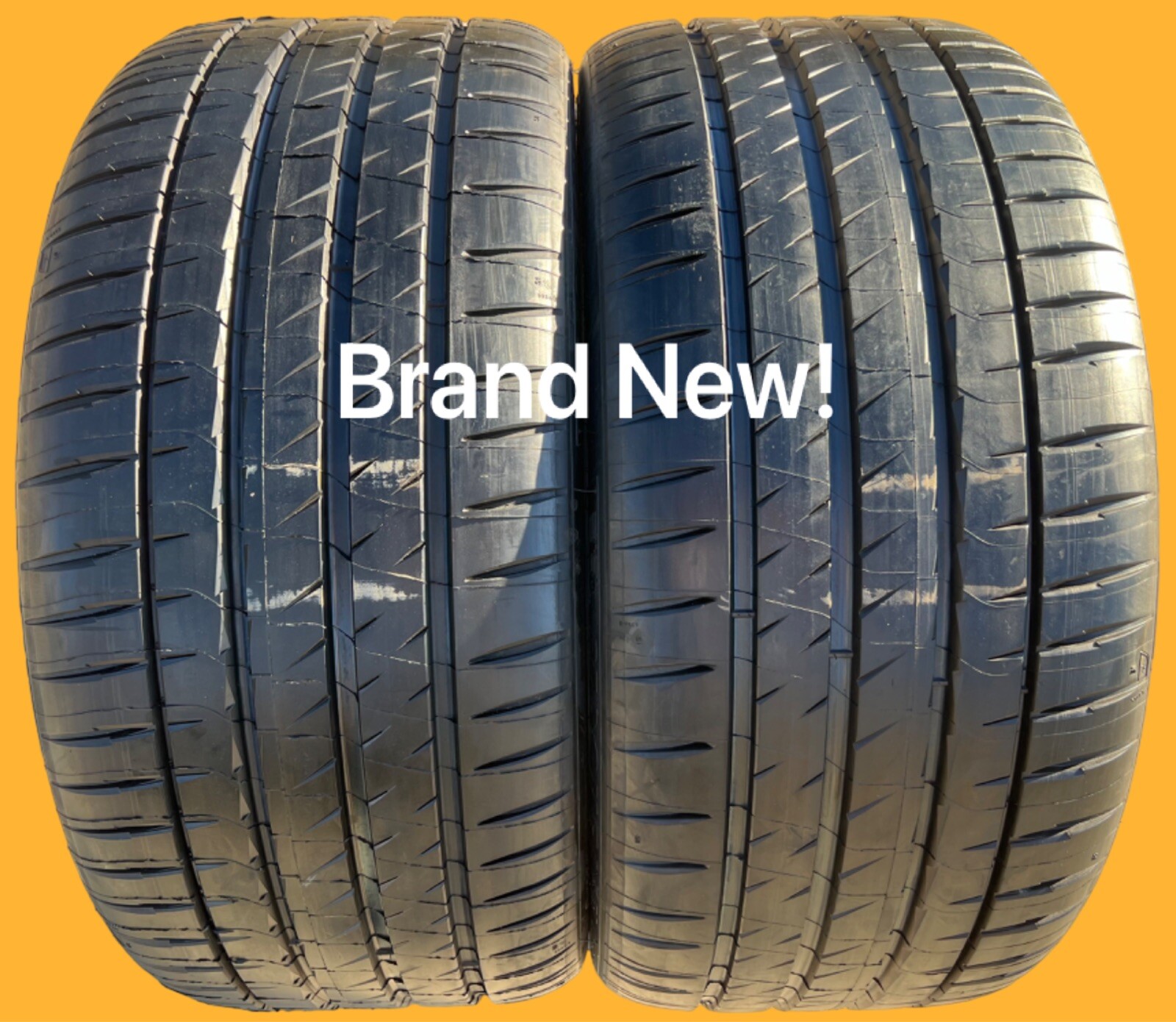 Set of TWO NEW 265/35ZR21 Michelin Pilot Sport 4S T2 Tesla Plaid ...