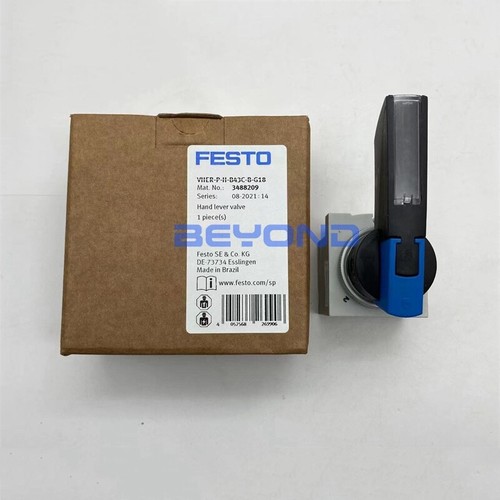 1PC NEW FOR FESTO Hand Lever Valve VHER-P-H-B43C-B-G18 3488209 ...