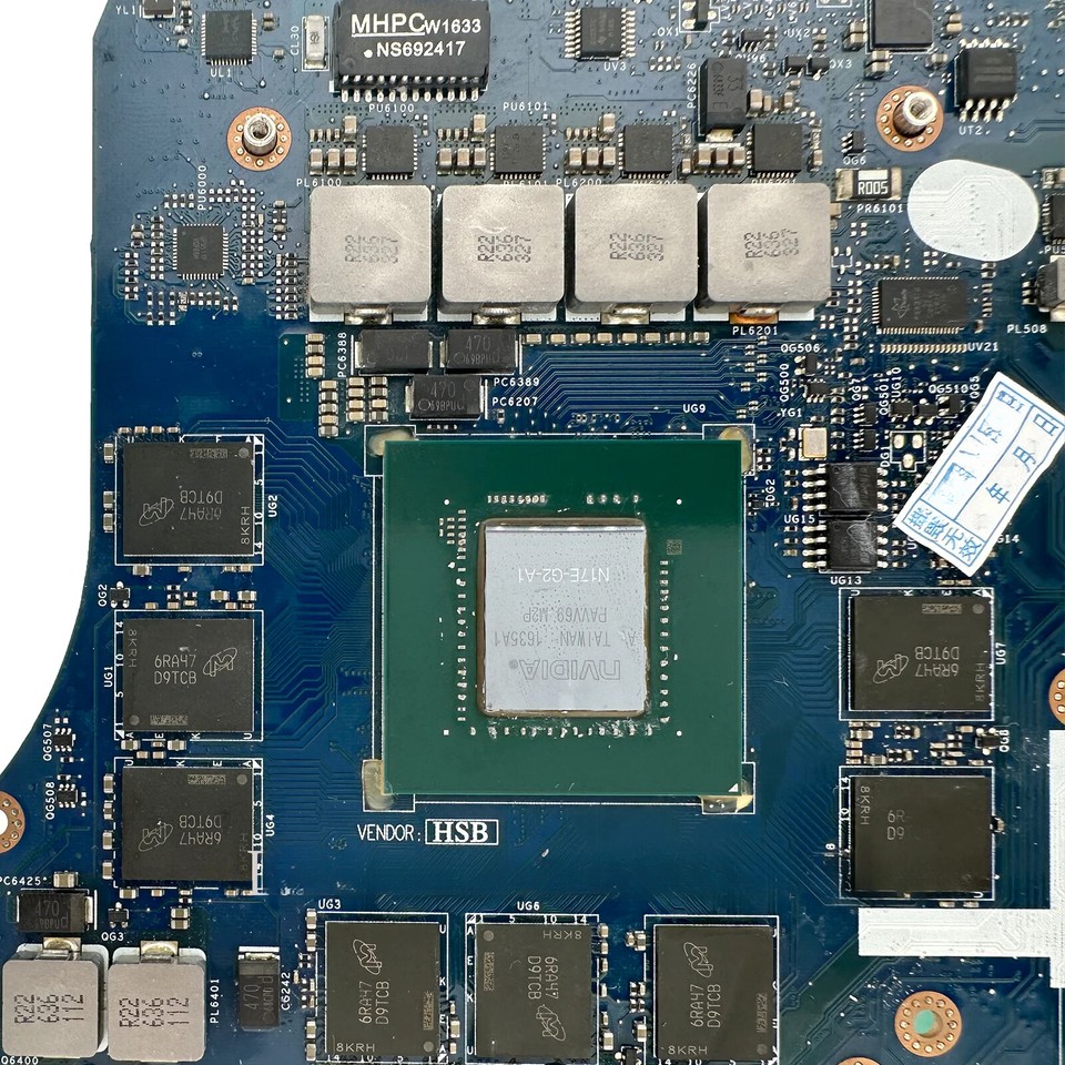 LA-D751P For Dell Alienware 17 R4 M15 R3 Motherboard i7-6700HQ GTX1070 ...