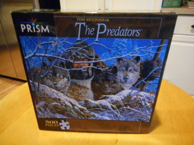 Prism Jigsaw Puzzle 500 Pcs The Predators 19x14 T C Chiu 2006 Tom ...