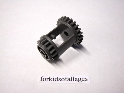 LEGO Part #6573 "Technic Differential New" - Old Dark Gray Gear 24 - 16 ...