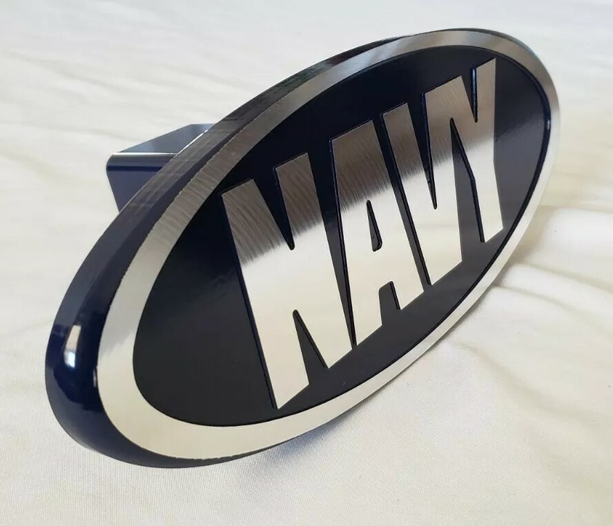 United States Navy Tow Hitch Cover 10" Length 1/2" Thick 2" Military ...