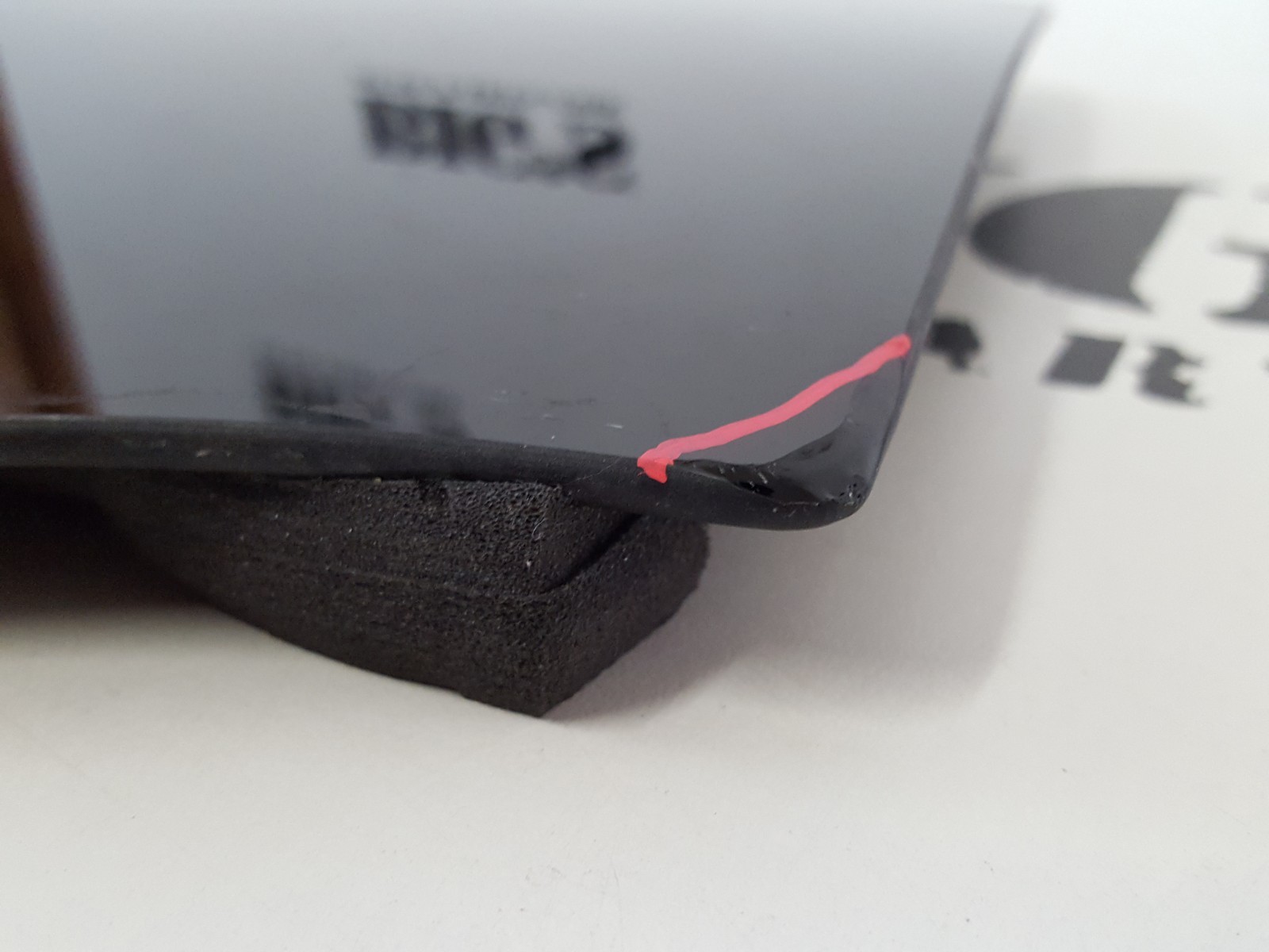 2015 2016 2017 2018 TESLA MODEL X DOOR REAR LEFT QUARTER WINDOW OEM 43R ...