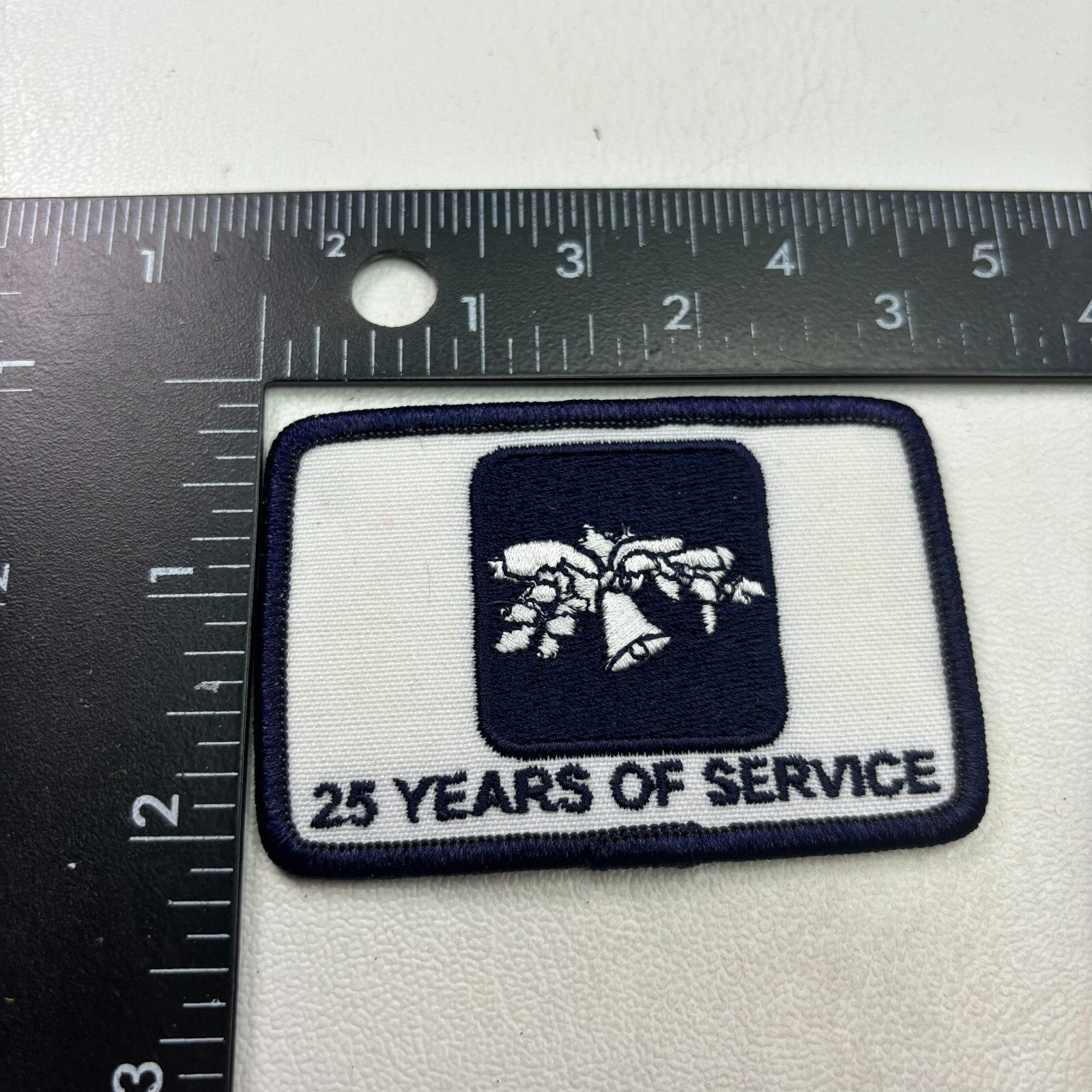 ? BELL RINGING ? 25 YEARS OF SERVICE Patch 42AC | eBay