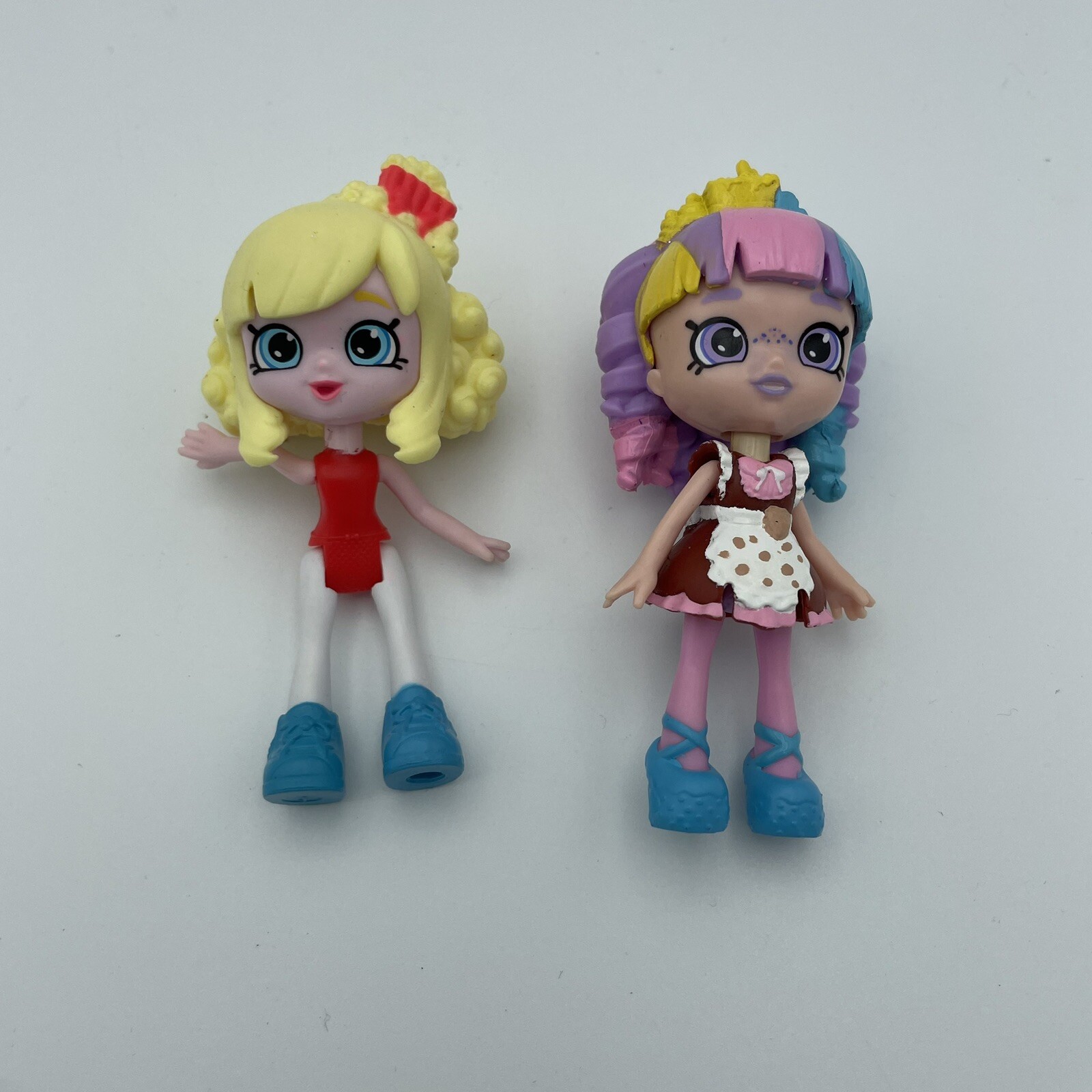 Happy Places Shopkins Rainbow Kate Happy Stable Popette Doll Lot of 2 ...