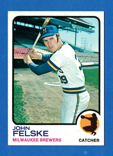 1973 Topps #332 John Felske NM-MT Milwaukee Brewers | eBay