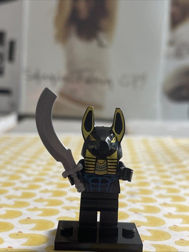 ANUBIS LEGO MINIFIG FIGURE ancient egypt mythology jackal mummy ...