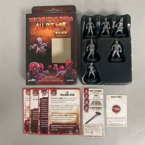 Walker Zombie Jeu Booster The Walking Dead Tout Sortie War Miniature ...