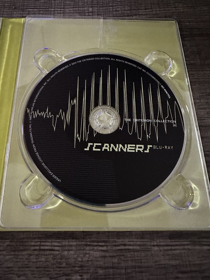 Scanners (Blu-ray/DVD, 2014, 2-Disc Set, Criterion Collection ...