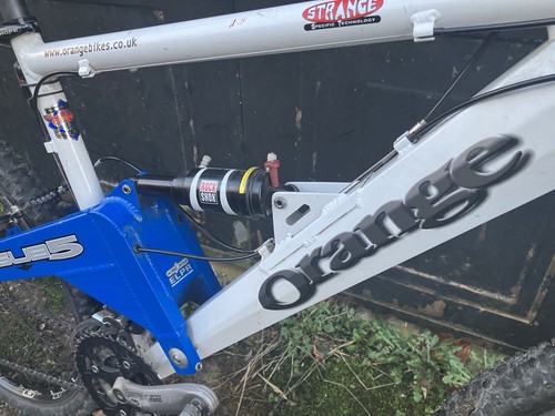 Orange Sub 5 2002 Vintage Full Suspension XC Mountain Bike 26" Wheels ...