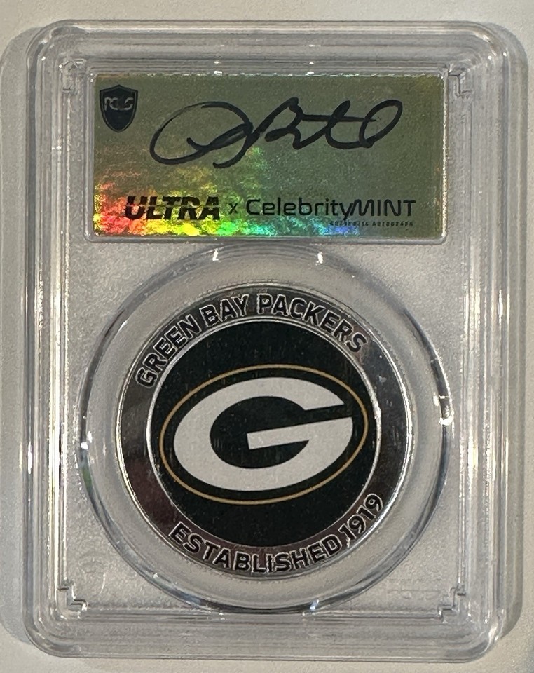 Leroy Butler Gold Label! Ultra Break X Celebrity Mint- 2025 1oz Silver ...