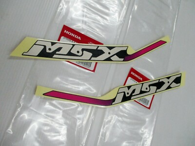 Fit Honda MSX125 Sticker Decal for MSX Side Cover L&R RED-BLACK ...