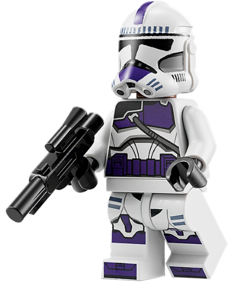 LEGO Star Wars 187th Clone Trooper Airborne Minifigure Phase 2 sw1206 ...