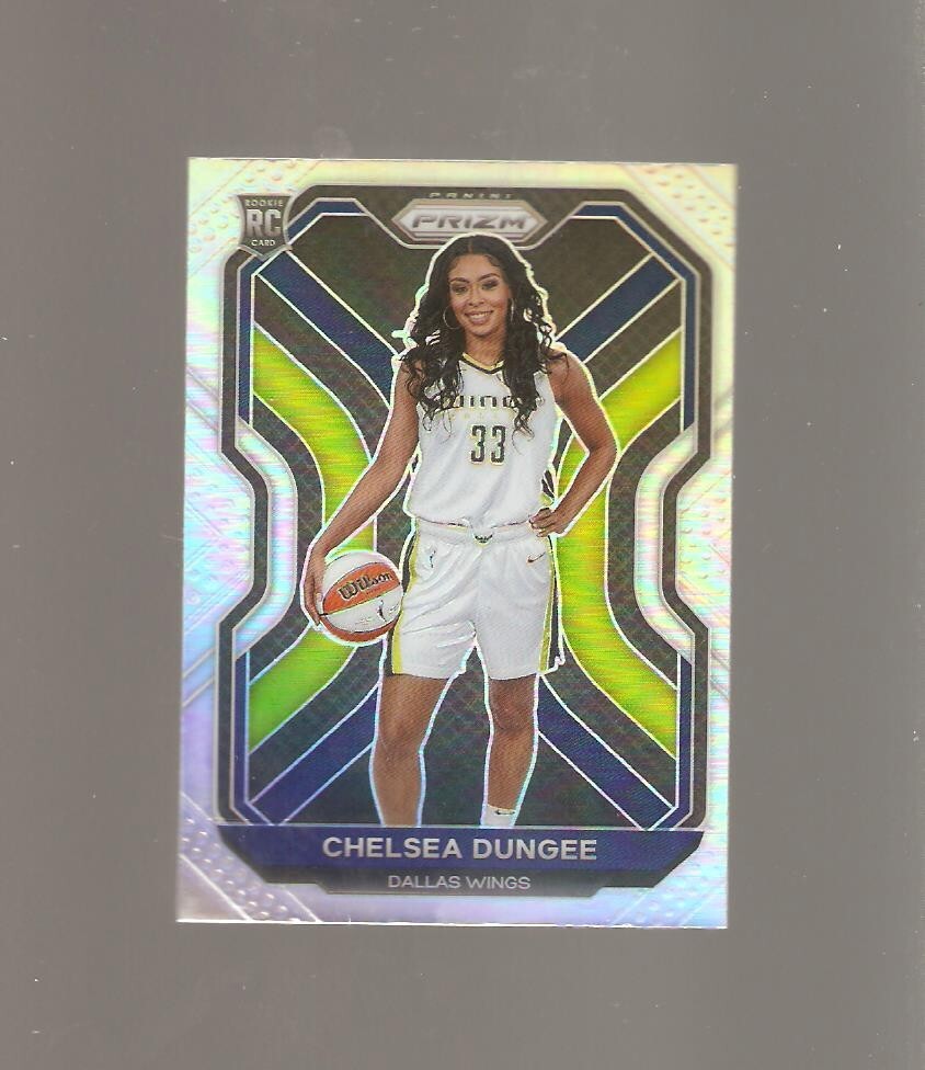 chelsea dungee 2021 panini wnba rookie prizm silver insert card, | eBay