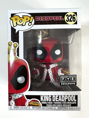 Funko Pop! Marvel: King Deadpool FYE Exclusive #326 | eBay