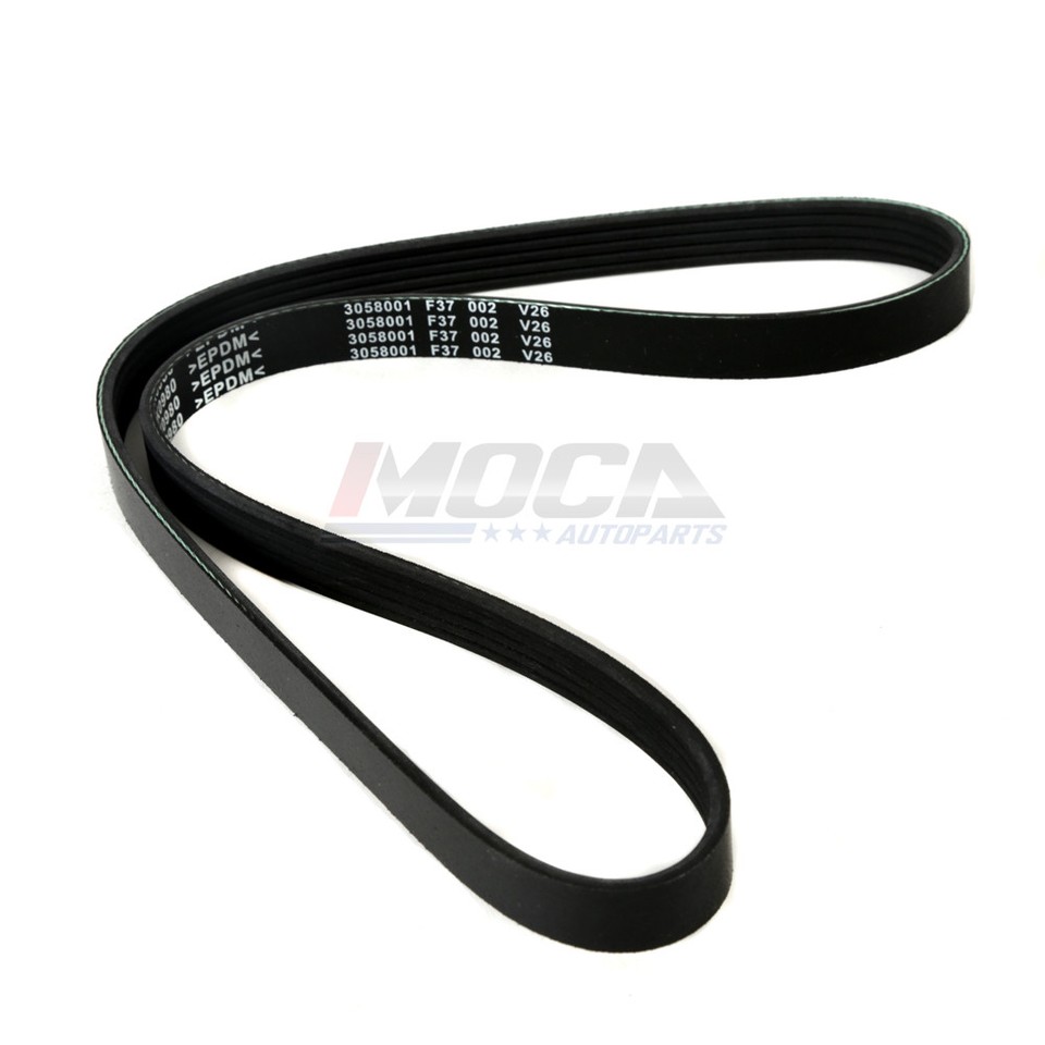 Serpentine Drive Belt Fits BMW Chevrolet Mazda Pontiac Toyota 5PK980 ...