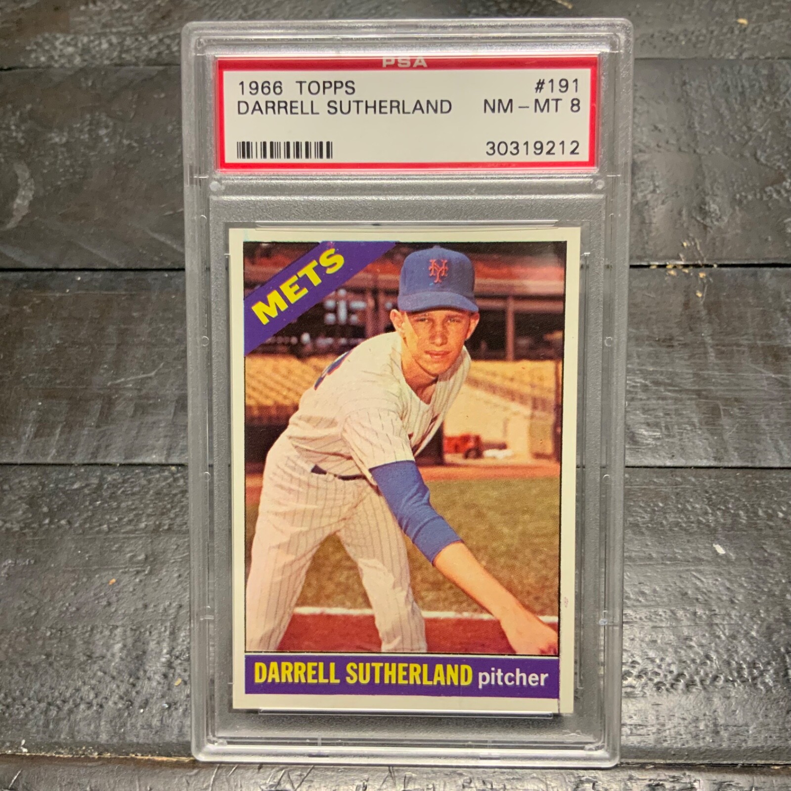1966 Topps Darrell Sutherland #191 *Mets* PSA 8 NM-MT | eBay