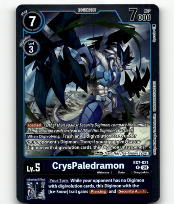 Digimon CCG CrysPaledramon - Digimon LIBERATOR | eBay