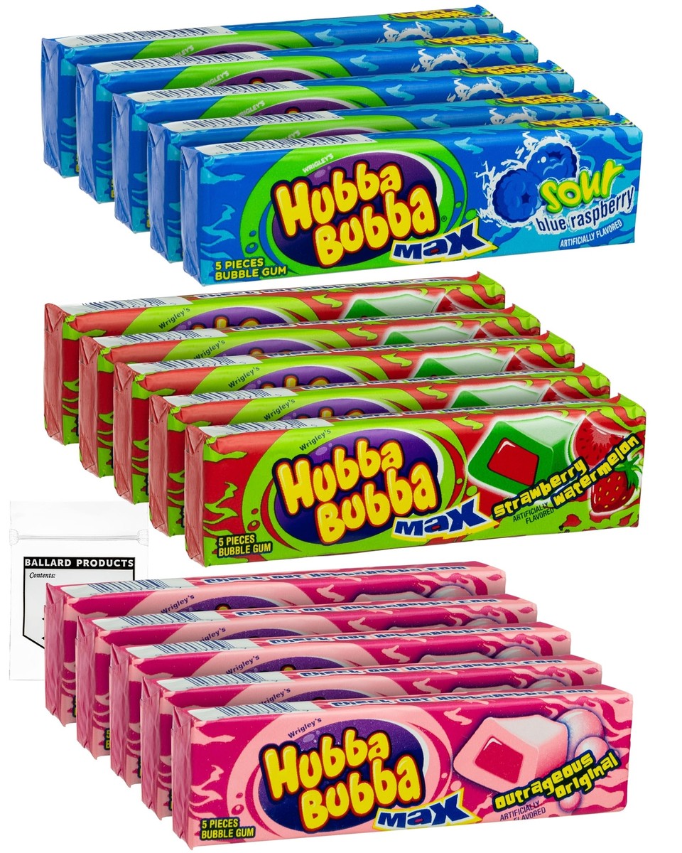 Strawberry Hubba Bubba Gum Wrigley Australia Hubba Bubba NEW