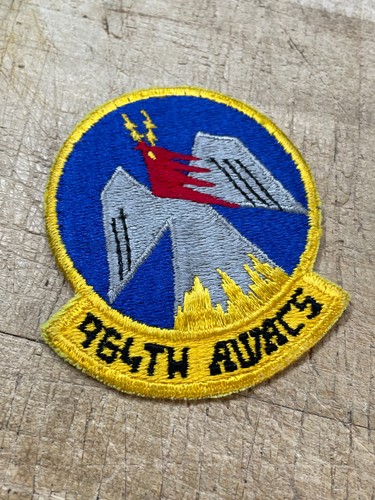 Cold War/Vietnam? US AIR FORCE PATCH-964th AWACS SQUADRON-ORIGINAL USAF ...