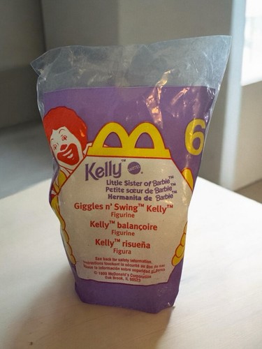McDonald’s Happy Meal Toy Kelly Barbie 1999 #6 Giggles N Swing Kelly ...