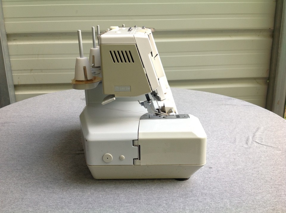 Elna Lock Pro 5 DC Serger Sewing Machine For Parts Or Repair | eBay