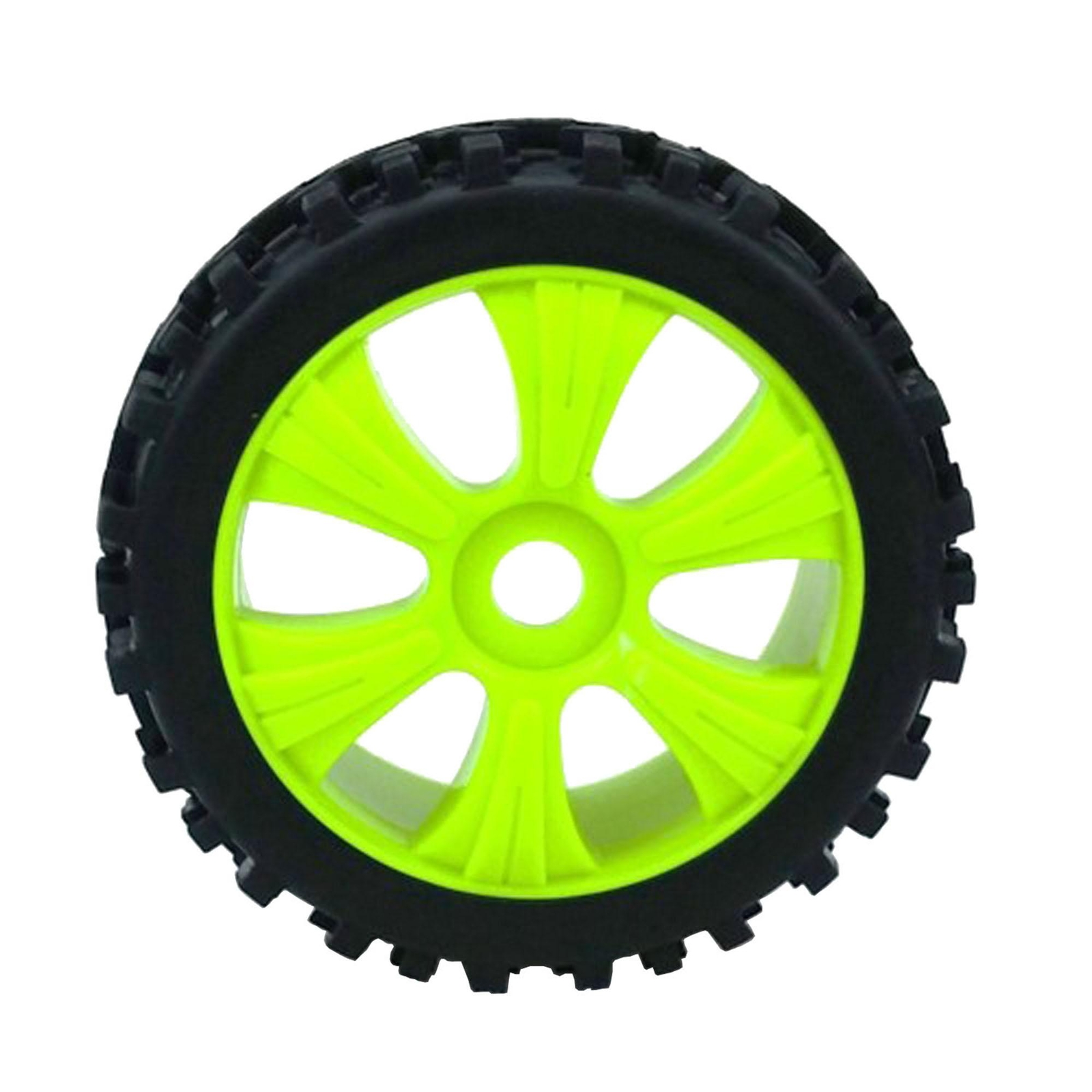 Sand Digging Tires Hex 17mm Wheels OD-118 for 1/8 Off-Road RC Buggy ...