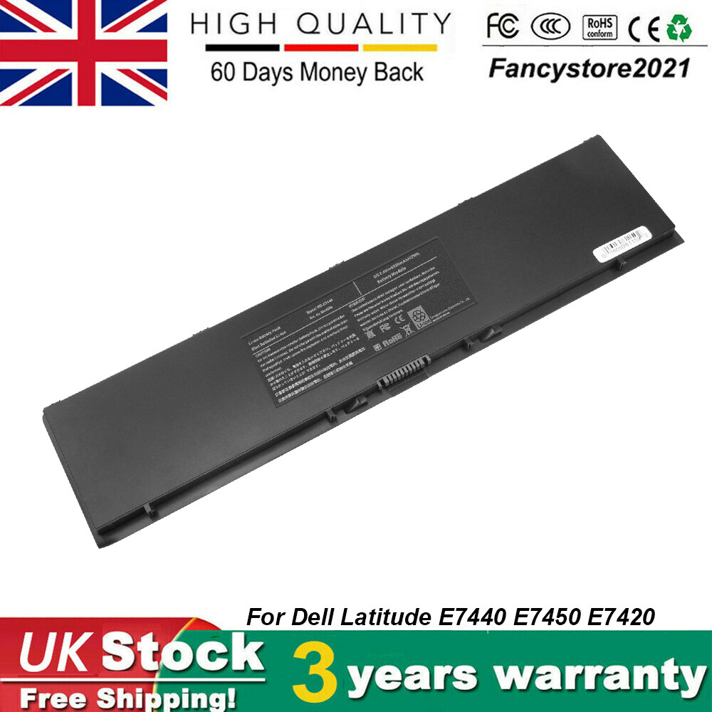 34GKR 47Wh Battery for Dell Latitude E7440 E7420 E7450 Series 3RNFD ...