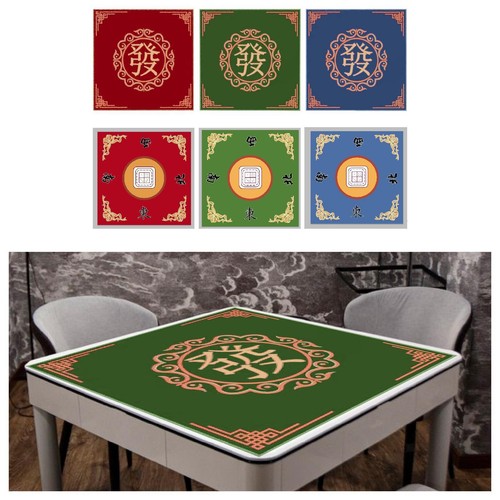 Mahjongg Mat Mahjong Game Table Cover, 31.50''x31.50'' Mahjong ...