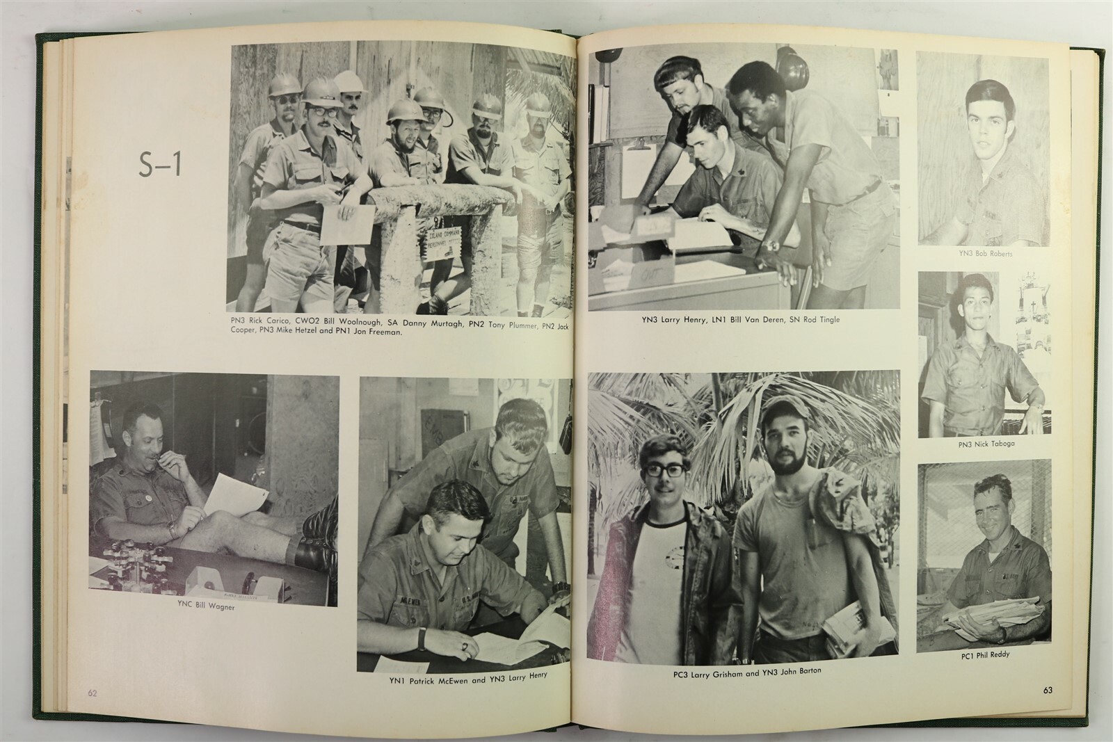 Mobile Construction Battalion NMCB 62 Seabees 1972 1973 Diego Garcia ...