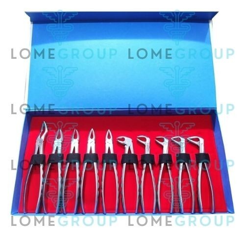 Basic 10 PCS Premier Extraction Forceps Kit Stainless Steel Pliers | eBay