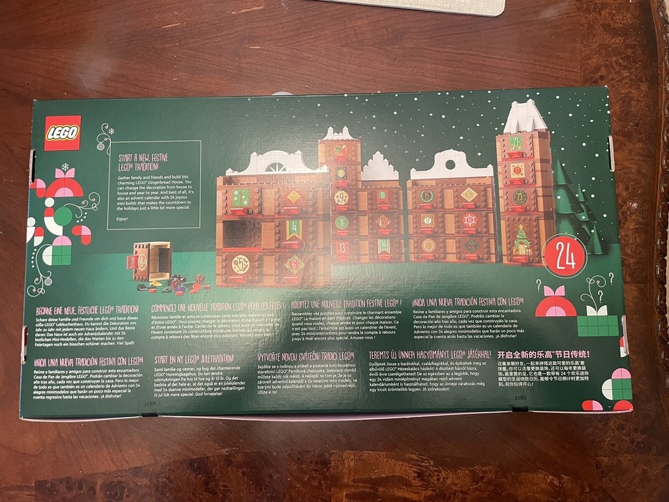 LEGO 4002023 Gingerbread House - Advent Calendar (Employee Holiday Gift ...