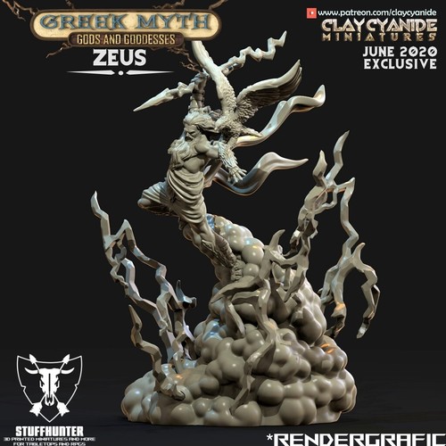 Zeus - Greek Mythology - Tabletop Fantasy DnD Gods | eBay