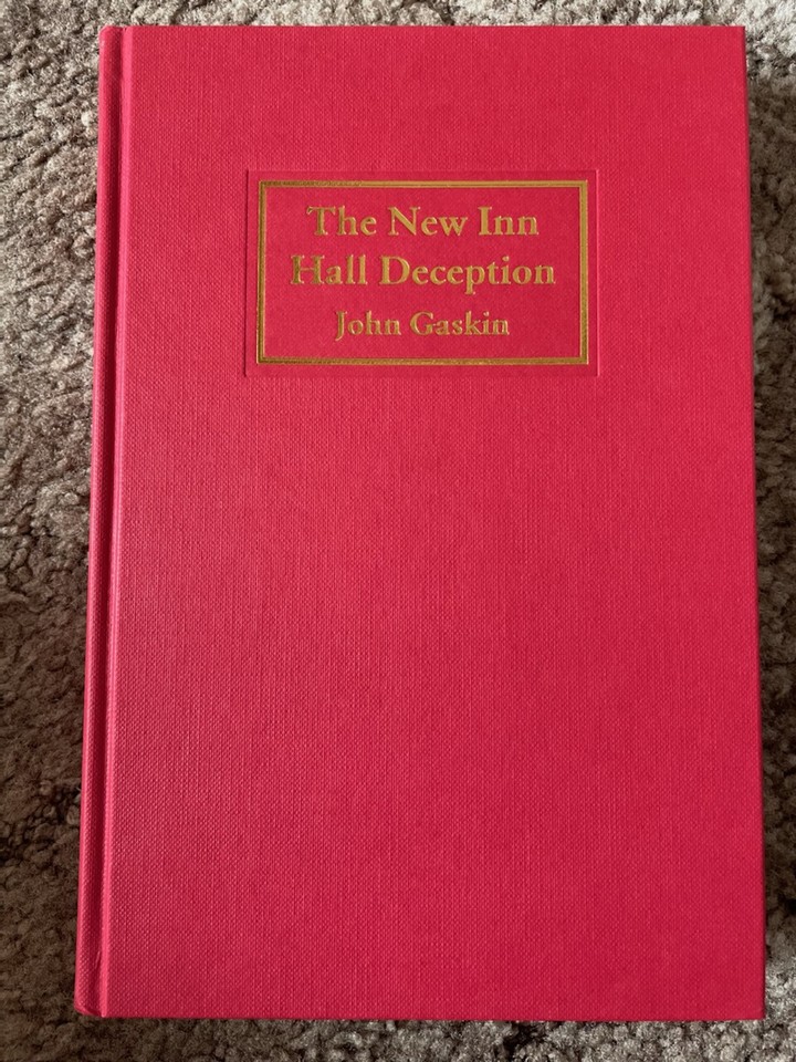 THE NEW INN HALL DECEPTION John Gaskin 380 copy Tartarus Press HC ...