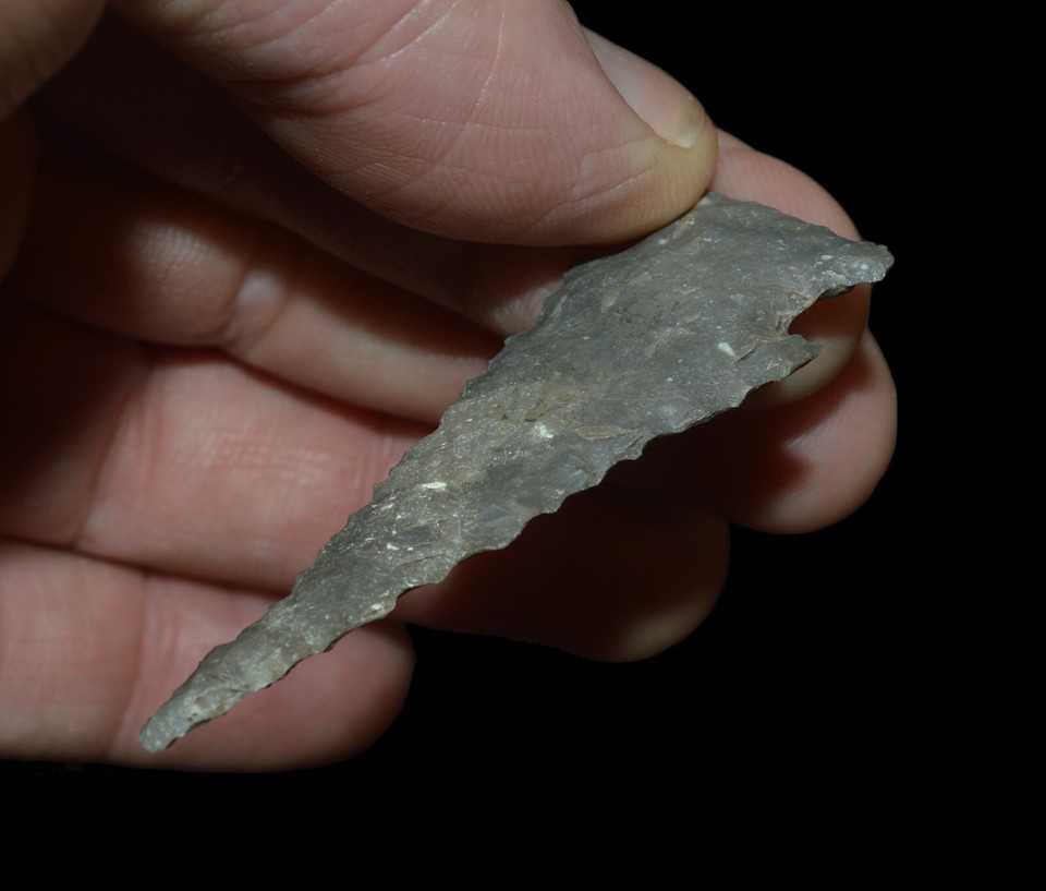 ENSOR CENTRAL TEXAS INDIAN ARROWHEAD ARTIFACT RELIC CULPEPPER ...