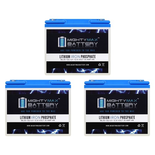 Mighty Max 12V 35AH U1 Lithium Battery compatible with Tempest TG33-12 ...