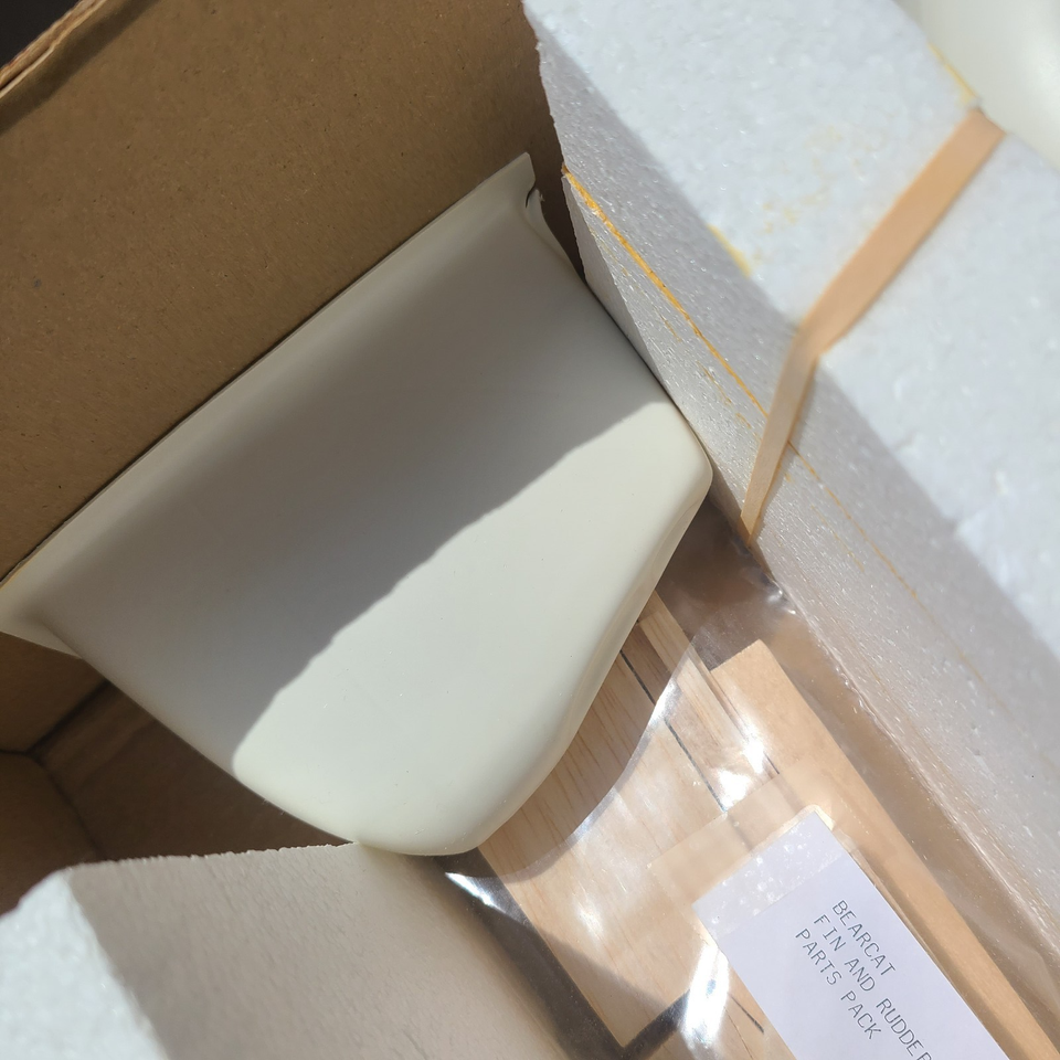 Aerotech Models Balsa Wood RC Scale Bearcat 50" Span .40-.60 Eng NOS ...