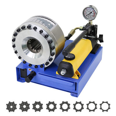 Hydraulic Pipe Pressing Machine Hose Crimping Pipe Crimper With 8 sets ...