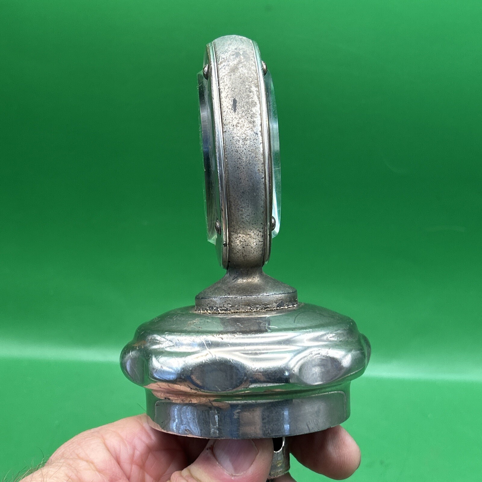 BUICK MASTER Motometer Temp Heat Gauge Radiator Cap Hood Ornament ...