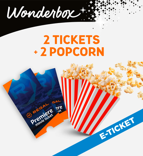 *Digital Tickets* REGAL 2 Premiere Movie Tickets + 2 Popcorn | eBay