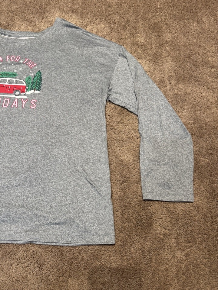 Joyspun Women’s Family Pajama Shirt Only Roam for the Holiday -L (12-14 ...